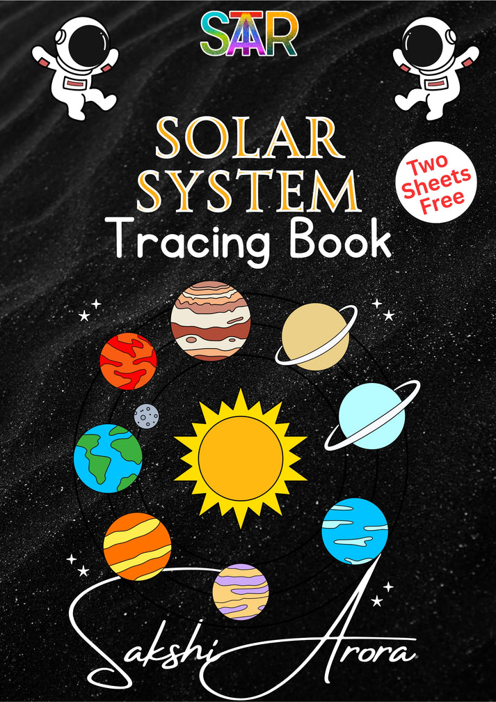 Solar System Tracing Book – STAR Book Designers & Publishers